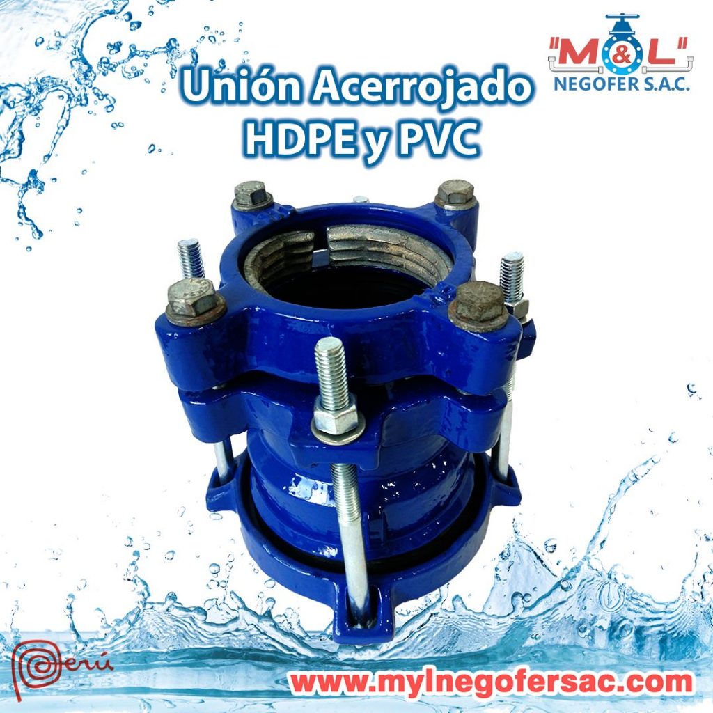 Acople Acerrojado HDPE y PVC – MYL Negofer sac