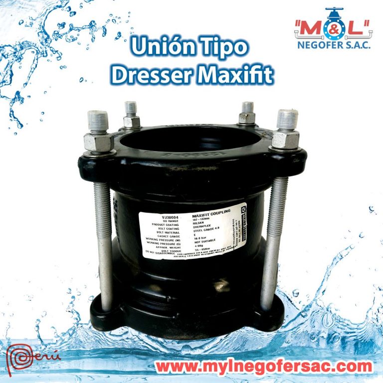 Unión tipo Dresser Maxifit – MYL Negofer sac