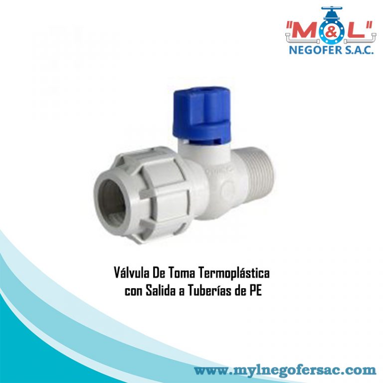 Válvula De Toma Termo plástica con Salida a Tuberías de PE – MYL ...